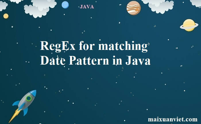Regex For Matching Date Pattern In Java Vietmxs Blog