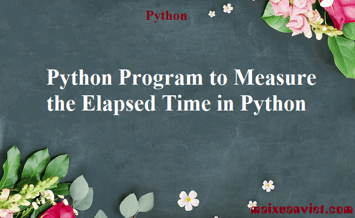 python-program-to-measure-the-elapsed-time-in-python-vietmx-s-blog
